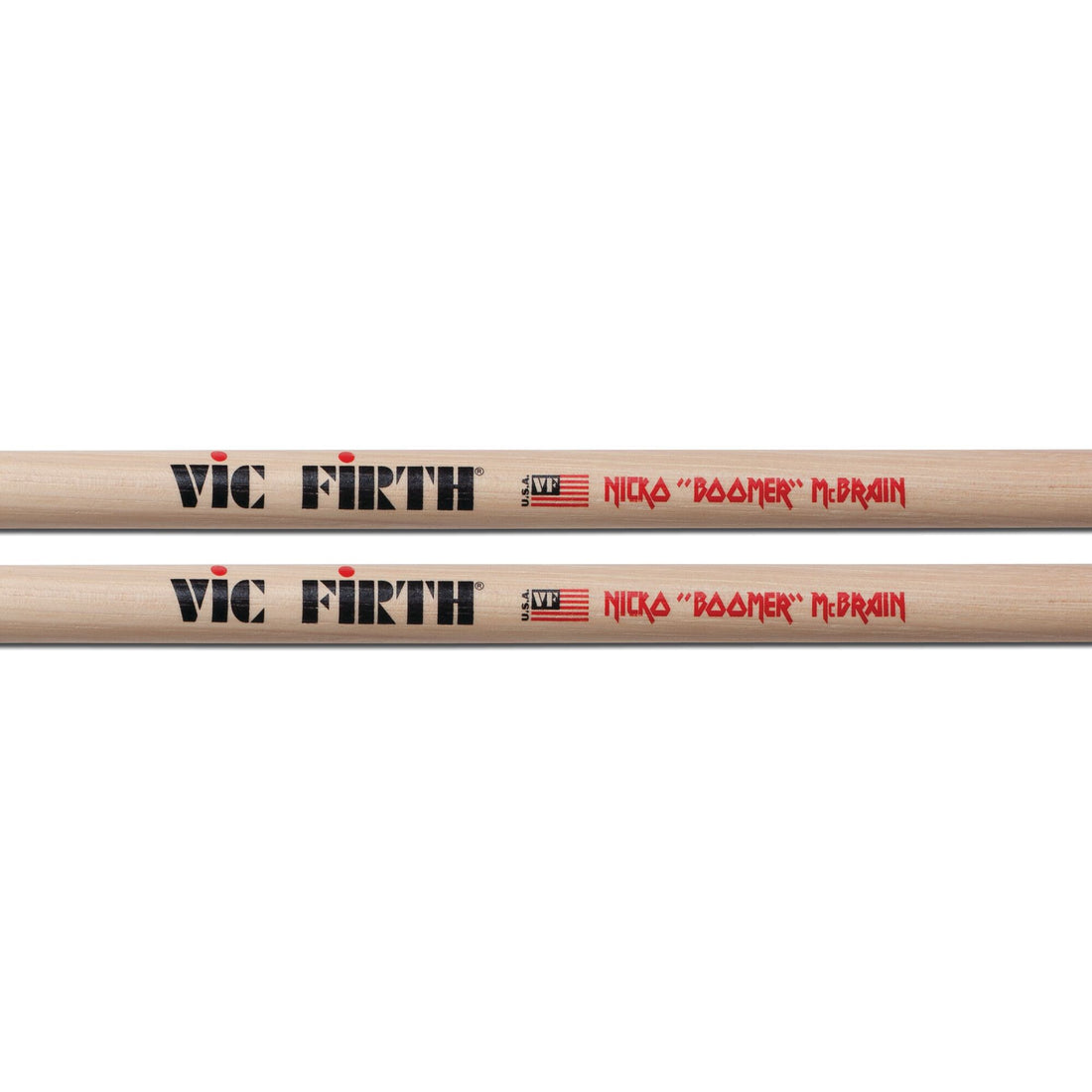 Signature Series -- Nicko McBrain Drumsticks – Vic Firth