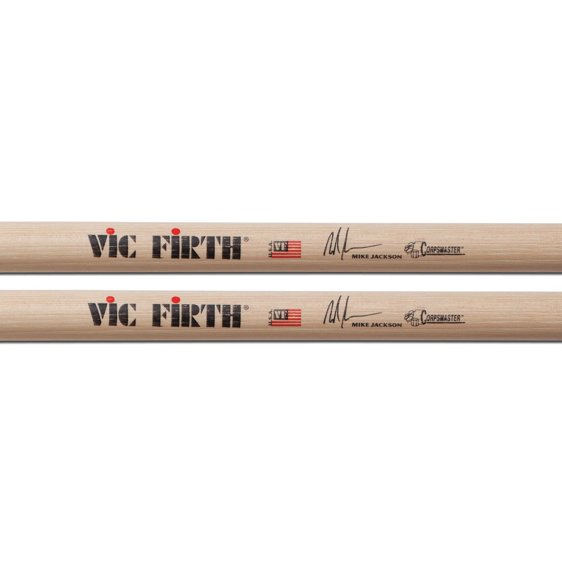 Corpsmaster Signature Snare -- Mike Jackson Drumsticks – Vic Firth