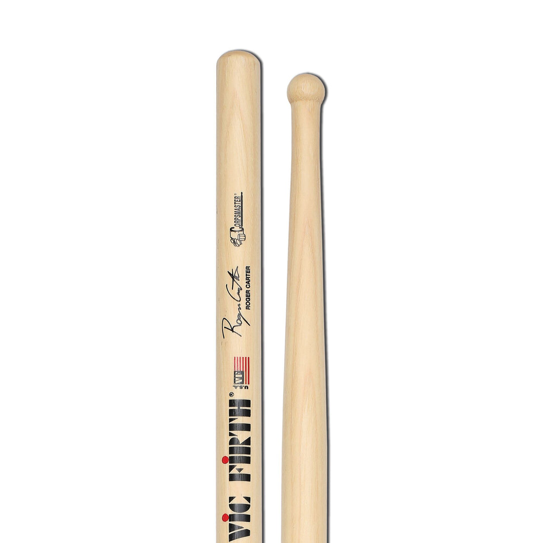 Corpsmaster Signature Snare -- Roger Carter Drumsticks – Vic Firth
