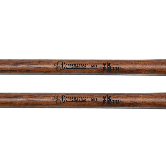 MTT - Corpsmaster Multi-Tenor Mallets - Extra Hard, Tapered Hickory ...