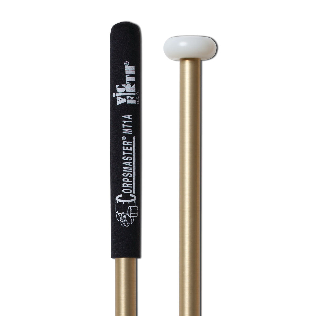 MT1A - Corpsmaster Multi-Tenor Mallets - Extra Hard – Vic Firth