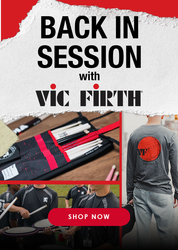 Vic Firth | Official Site | Drumsticks, Mallets and Branded Apparel