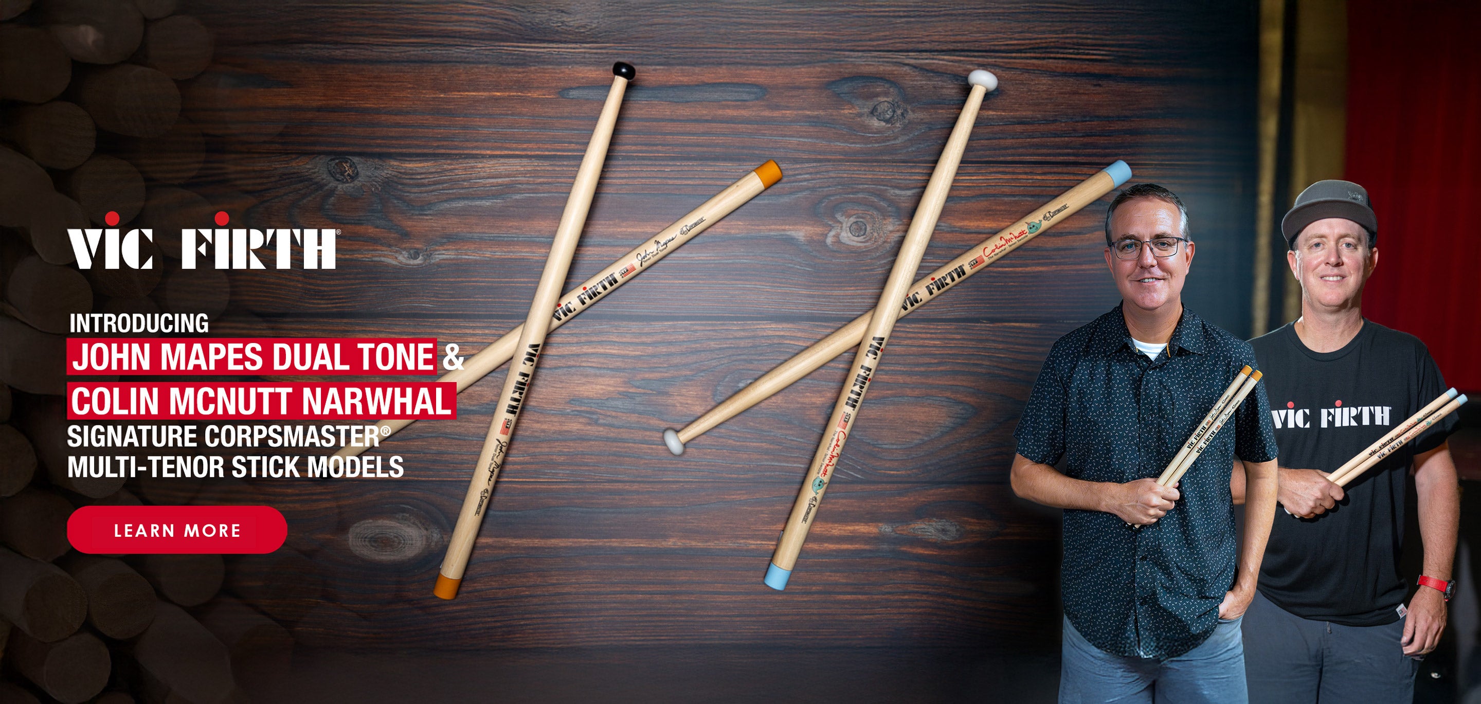 Vic Firth | Official Site | Drumsticks, Mallets and Branded Apparel