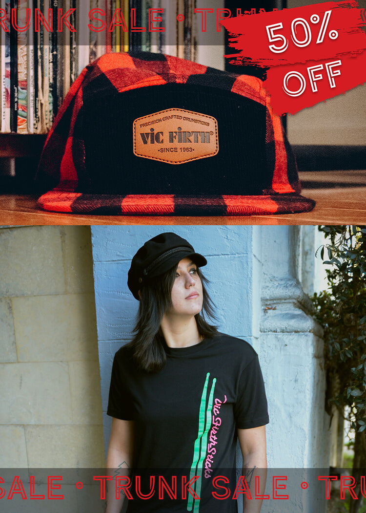 Vic Firth | Official Site | Drumsticks, Mallets and Branded Apparel