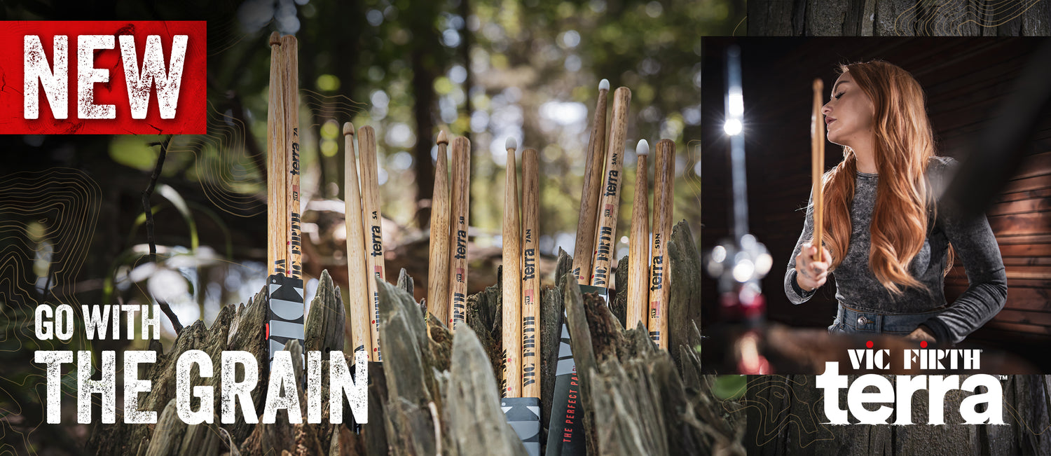Vic Firth | Official Site | Drumsticks, Mallets and Branded Apparel