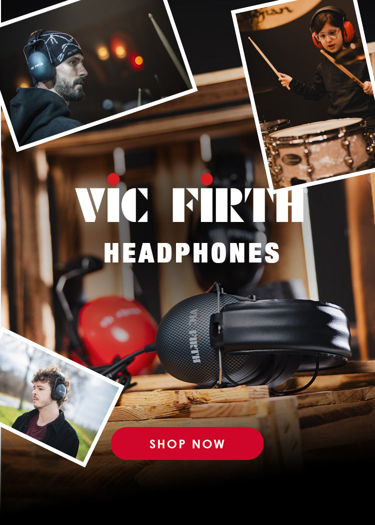 Vic Firth | Official Site | Drumsticks, Mallets and Branded Apparel
