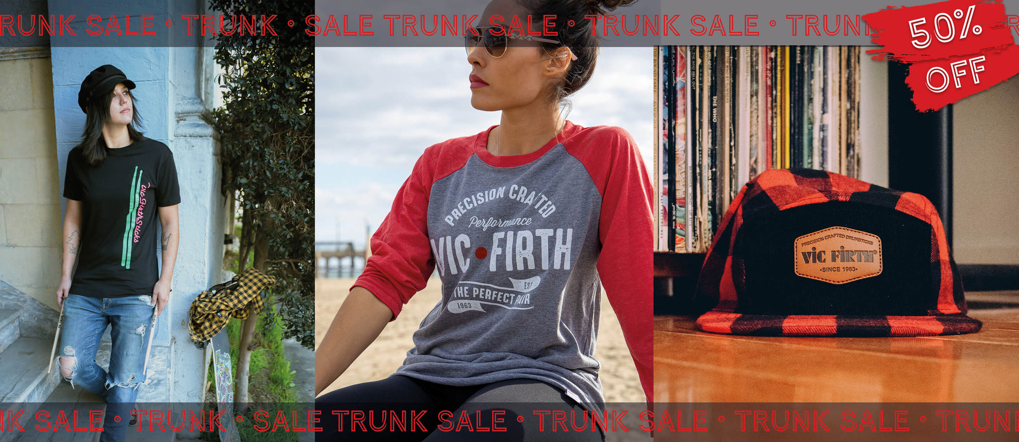 Vic Firth | Official Site | Drumsticks, Mallets and Branded Apparel