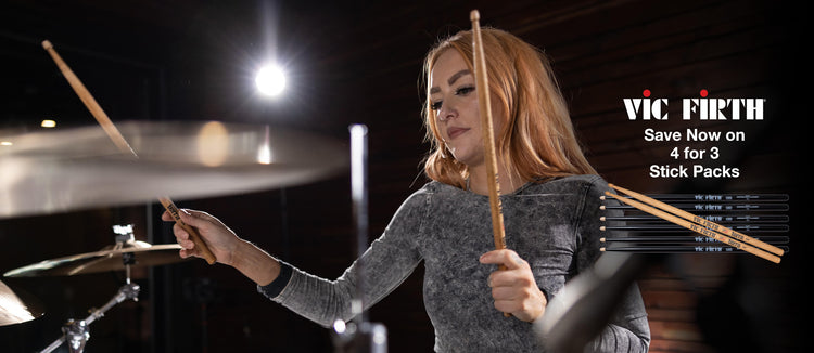 Vic Firth | Official Site | Drumsticks, Mallets and Branded Apparel