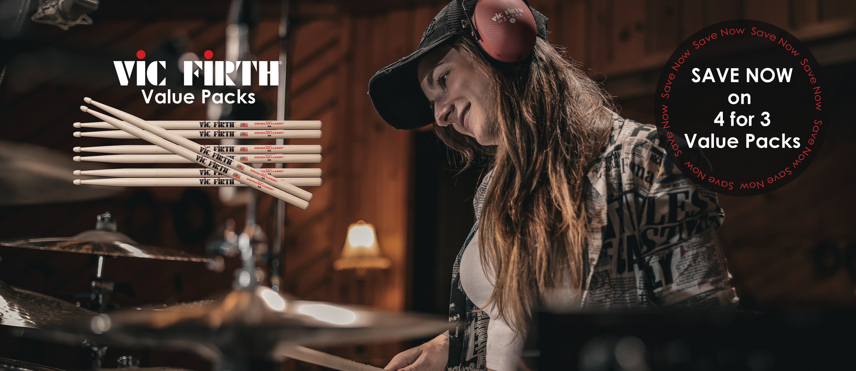 Vic Firth | Official Site | Drumsticks, Mallets and Branded Apparel