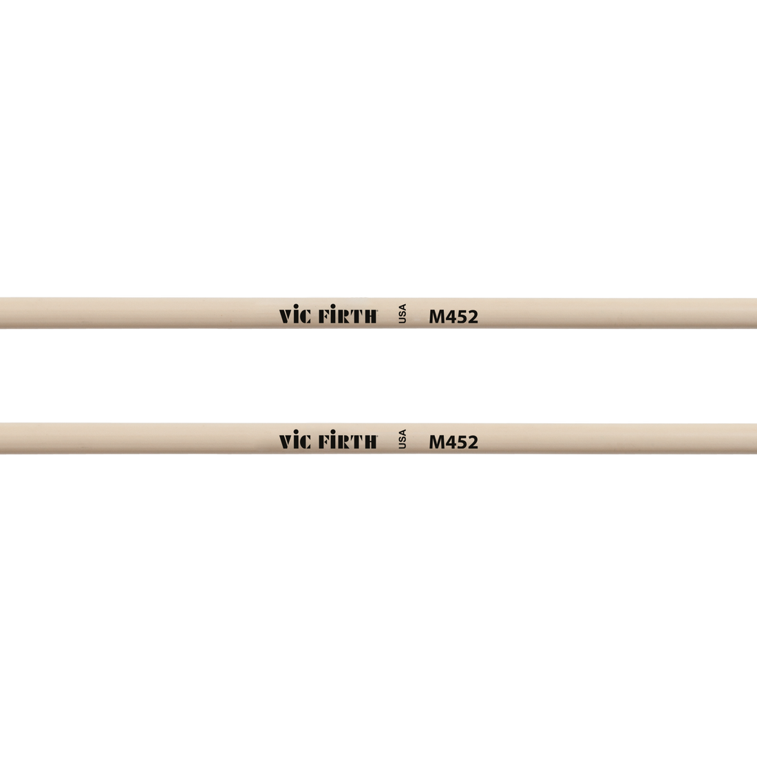 M452 - Articulate Series Keyboard Mallet - 5/8" Brass, Round – Vic Firth