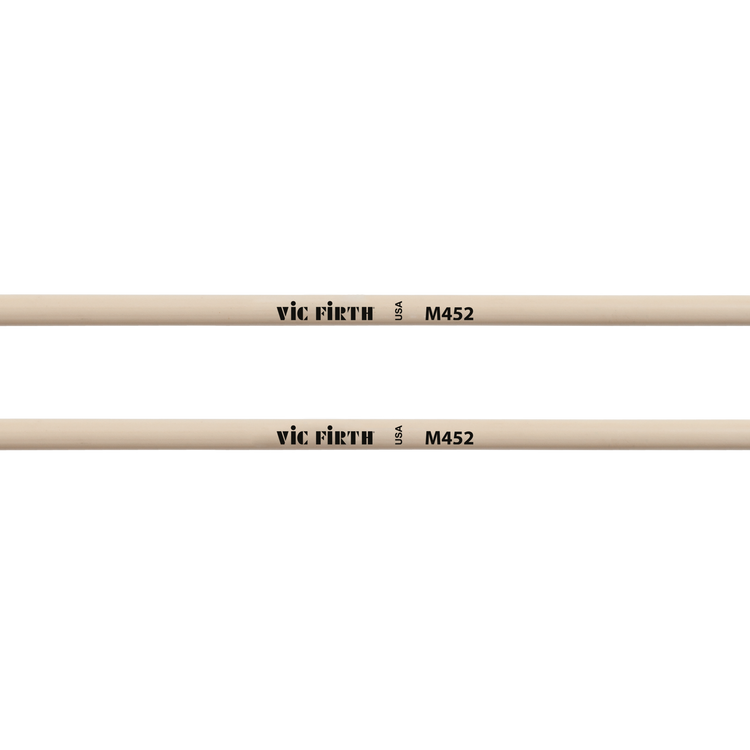 M452 - Articulate Series Keyboard Mallet - 5/8" Brass, Round – Vic Firth